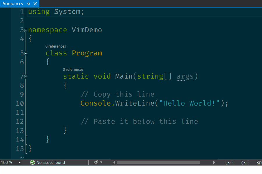 Just Vim It Learning Vim For Fun And Profit Just Some Code